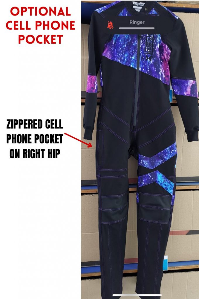 Women's Freefly Suit: White - Kua Sky