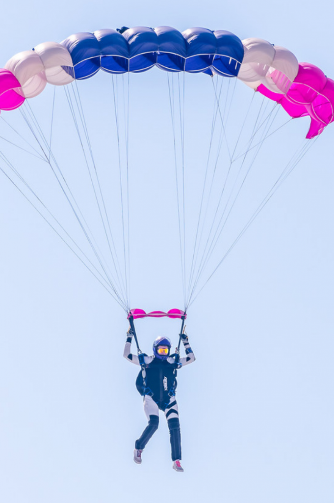 Women's Freefly Suit: White - Kua Sky