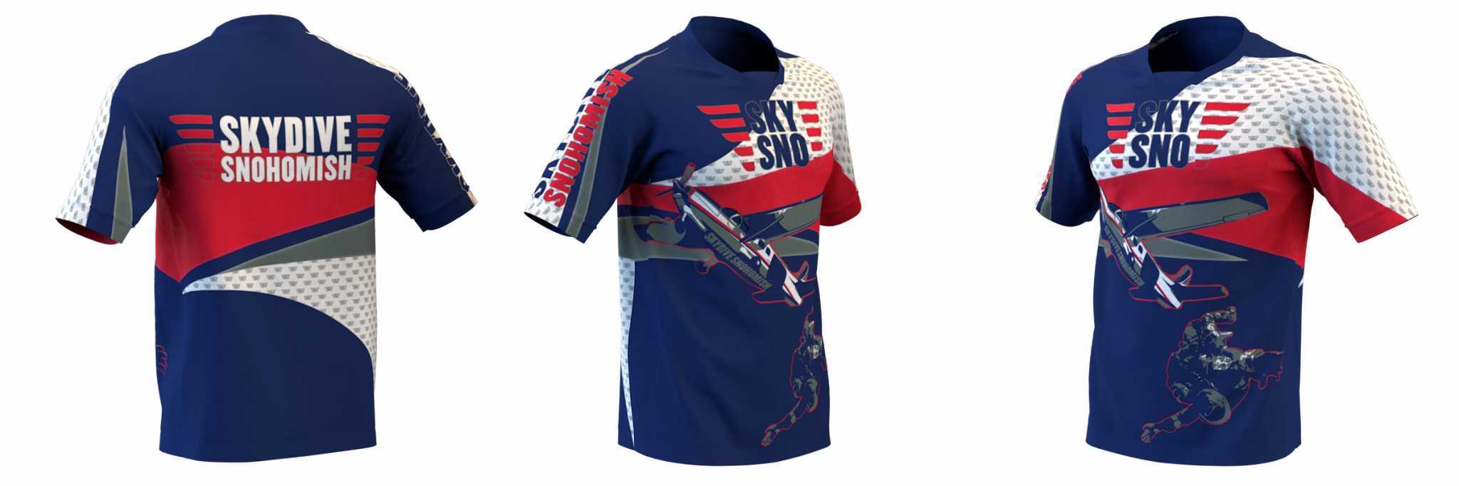 Get Custom Made Skydiving Jerseys Online | Kua Sky