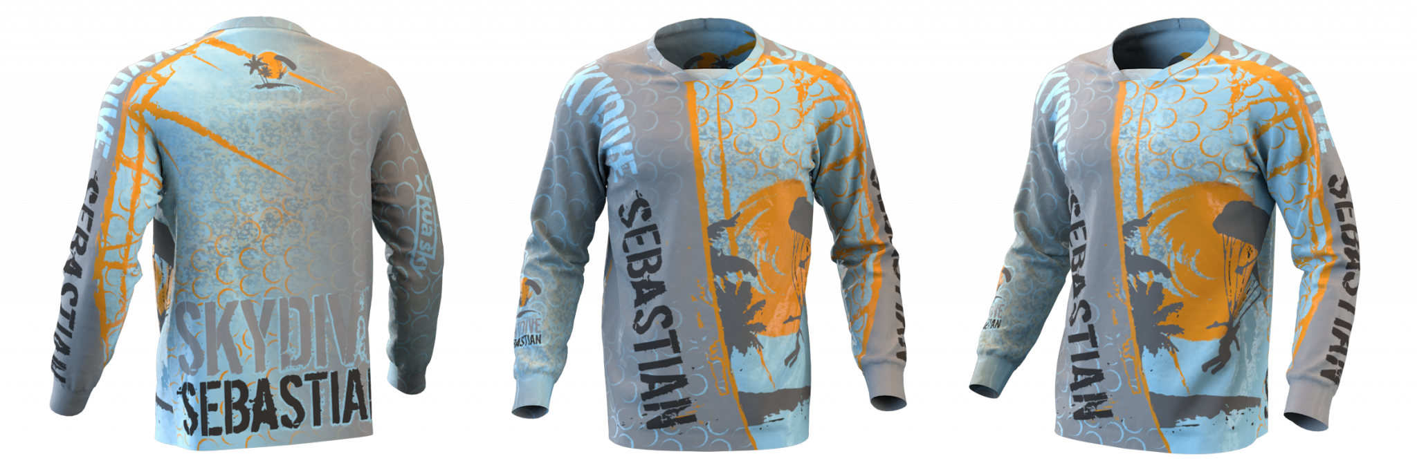 Get Custom Made Skydiving Jerseys Online | Kua Sky
