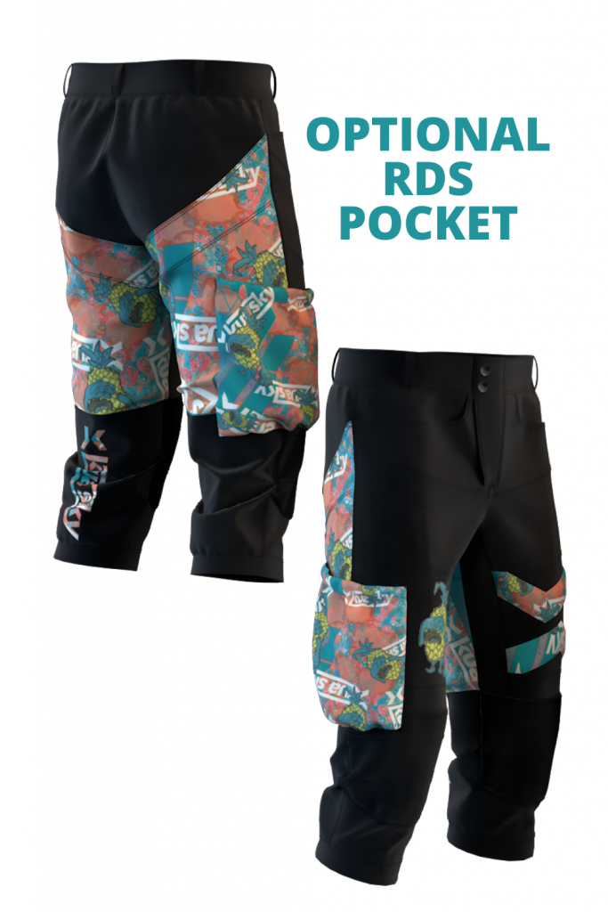 Sublimated Swoop Shorts: Pineapple Express - Kua Sky