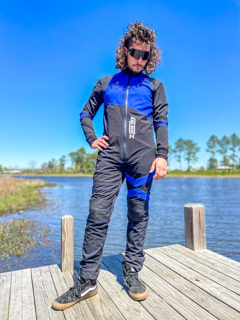Men's Freefly Suit: Blue - Kua Sky