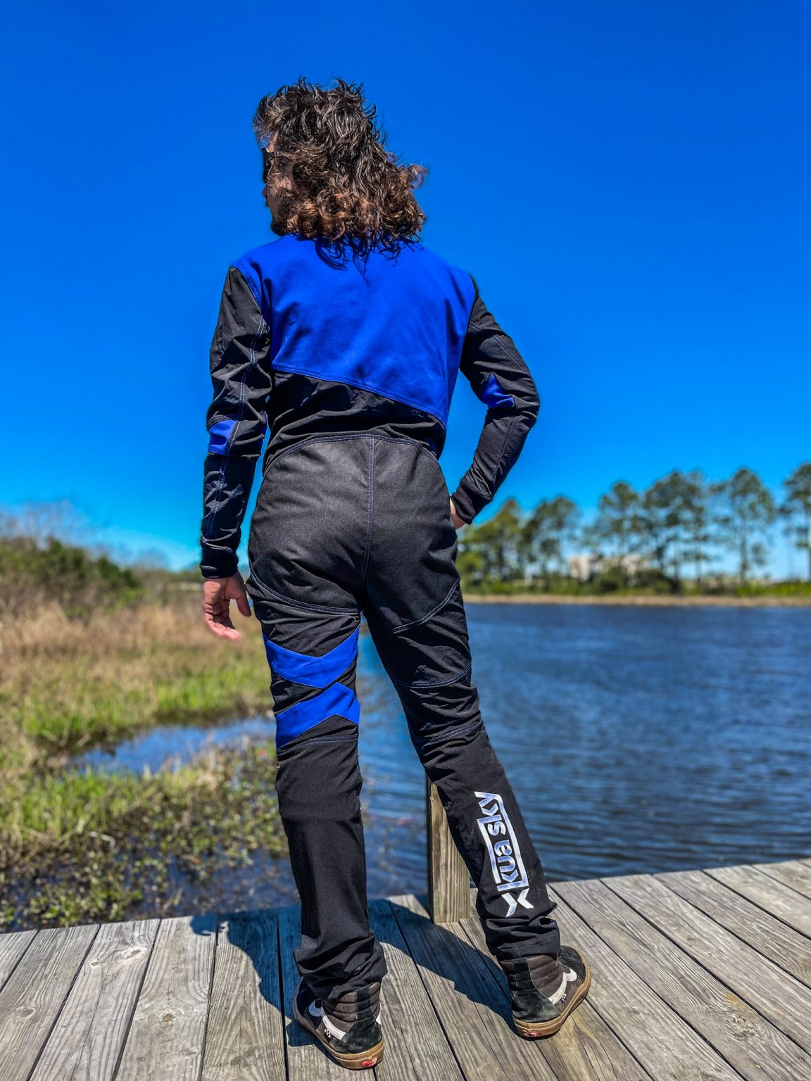 Men's Freefly Suit: Blue - Kua Sky