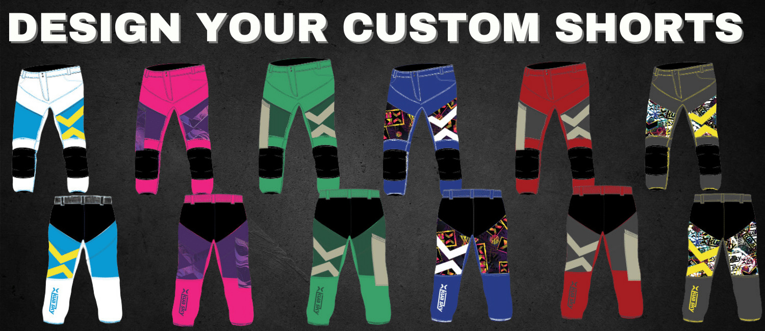 Custom Kua Sky Swoop Shorts Designer - Kua Sky